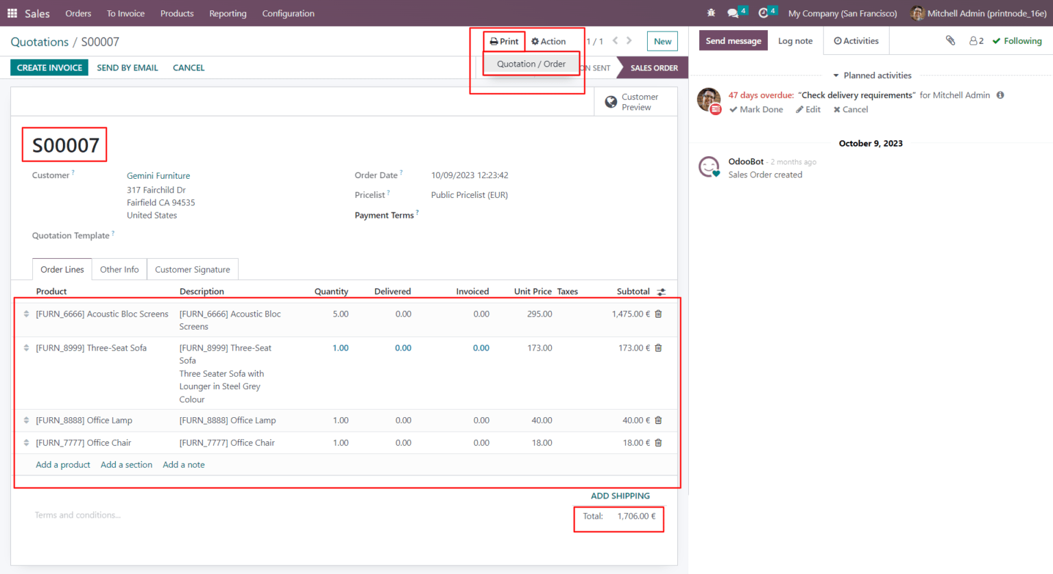 Odoo PrintNode Automation Solutions by TechUltra Solutions