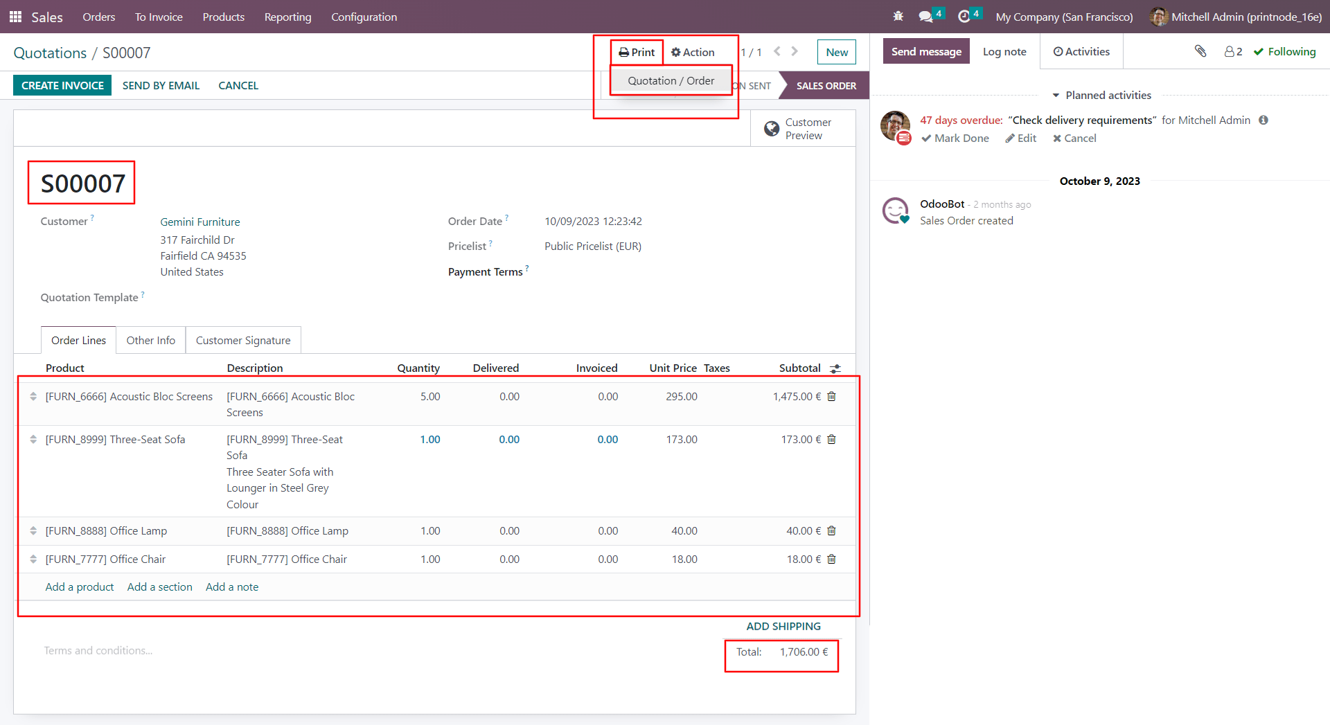 Odoo PrintNode Automation Solutions by TechUltra Solutions